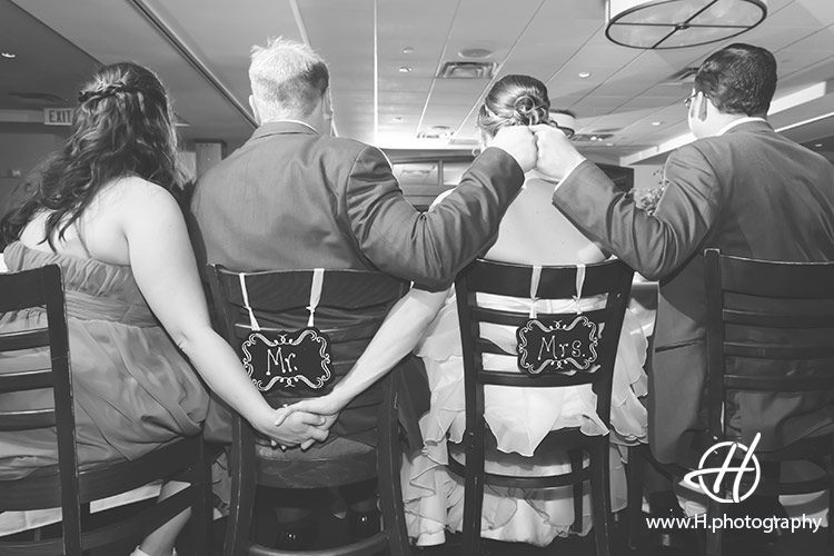 Pinstripes Wedding Reception | Outdoor ceremony St. Charles