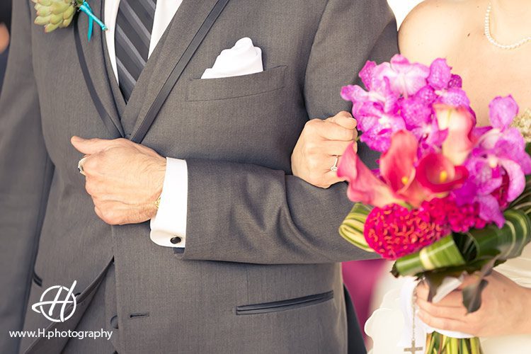 Pinstripes Wedding Reception | Outdoor ceremony St. Charles